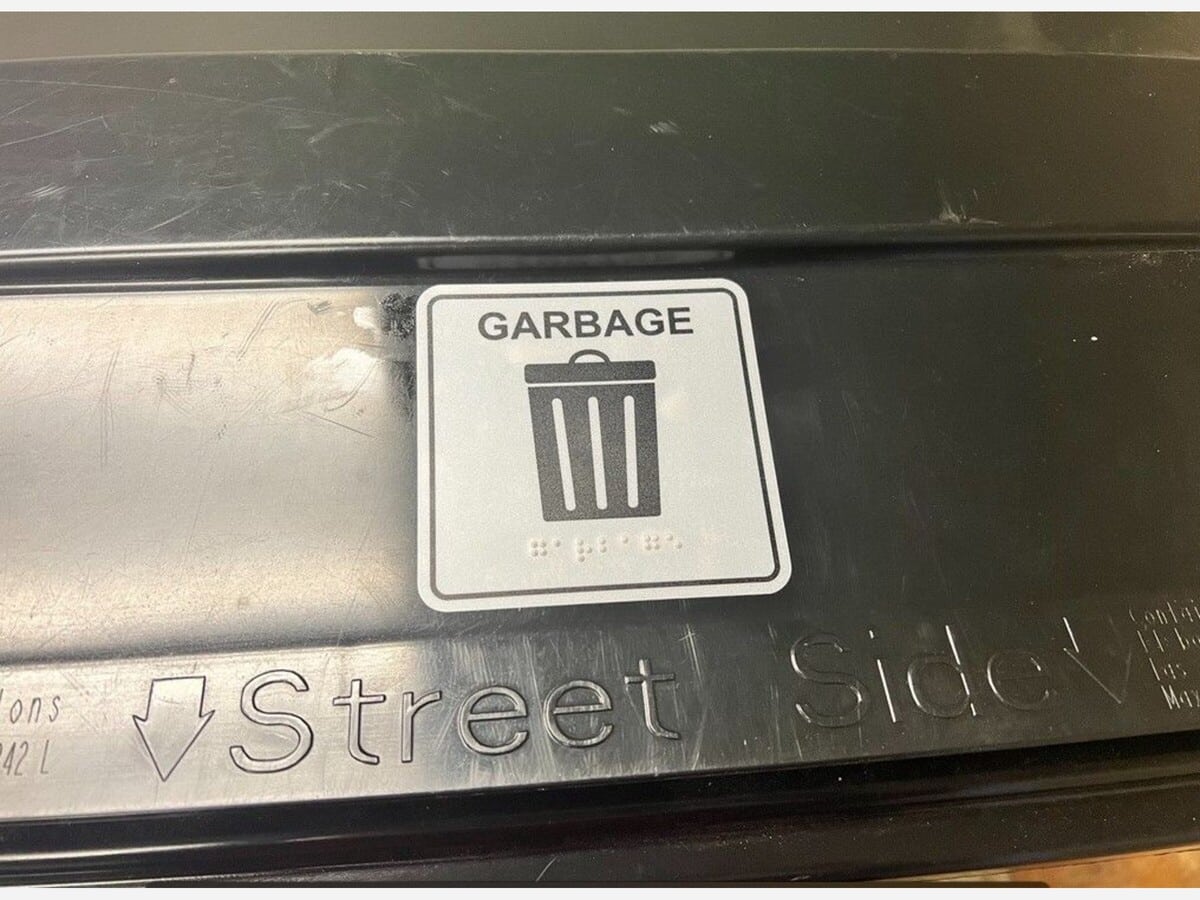 Braille labels now available for BA garbage and recycling carts ...