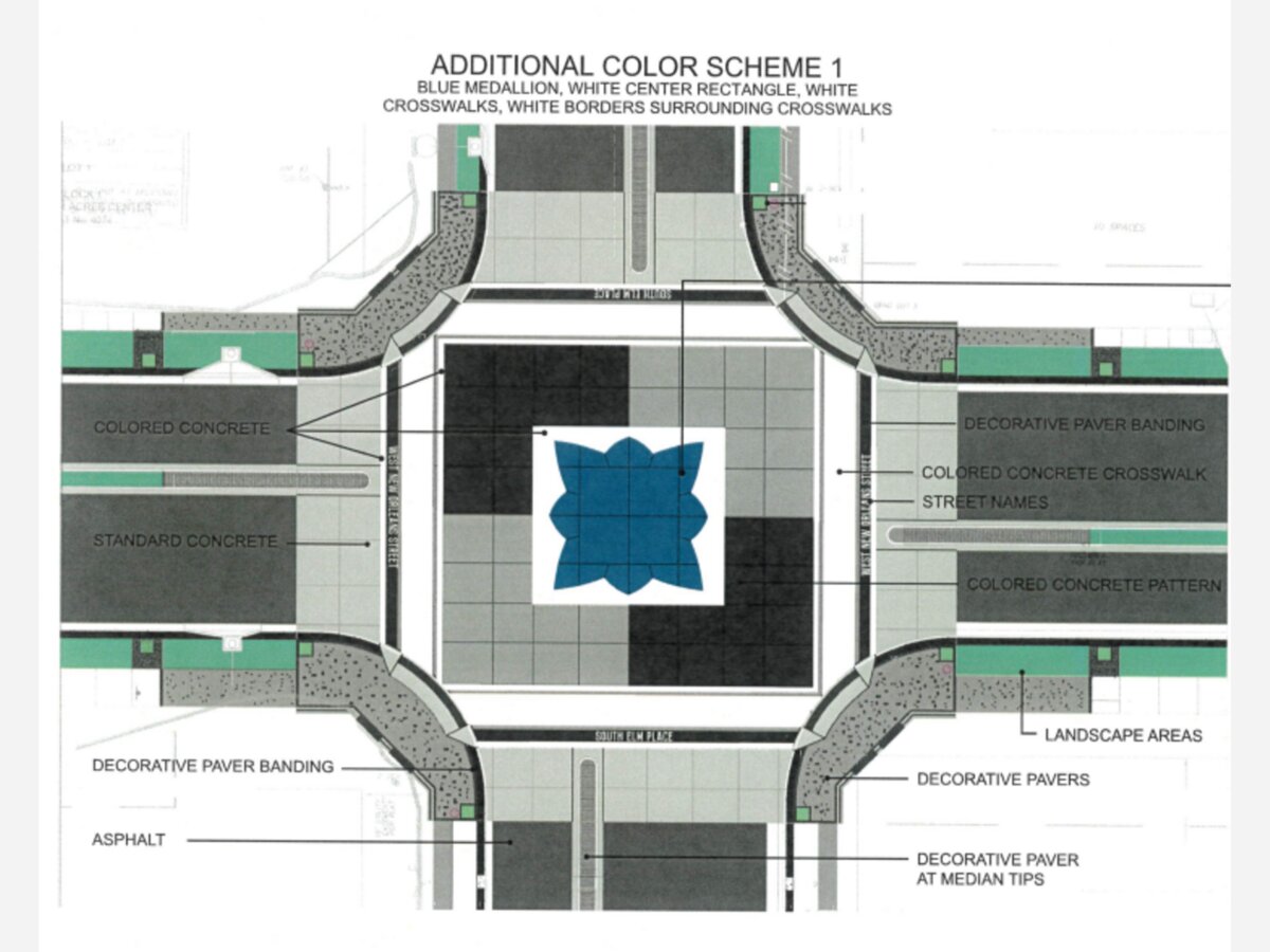 Blue-and-white color scheme gets the nod for New Orleans Square ...