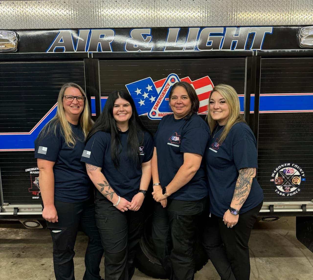 All-female emergency response team from Wagoner County first in state