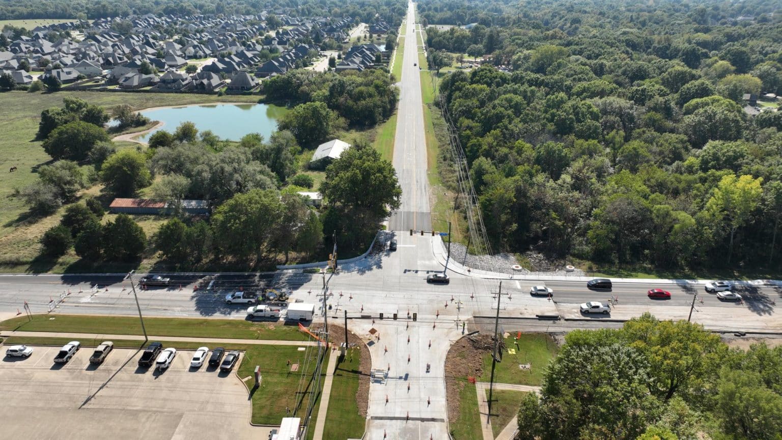 Intersection of Houston and Olive in Broken Arrow Re-Opens | Broken ...